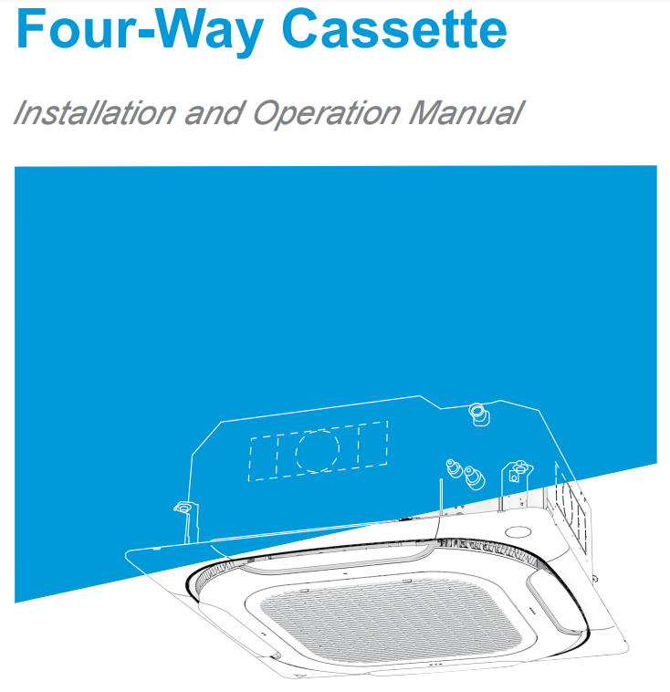 Four-way Cassette - Midea Four-way Cassette - Midea